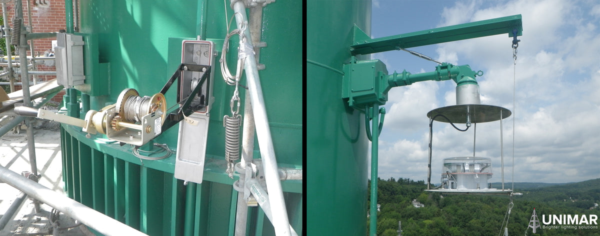 Lowering System | Broadcast Buildings, Bridges and Water Towers Fees ...